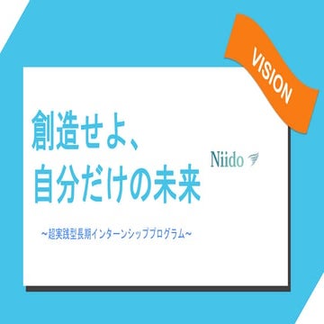 Niido 2024 program introduction new get one | PPT