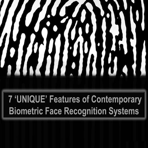 Biometric Face Recognition System | PPT