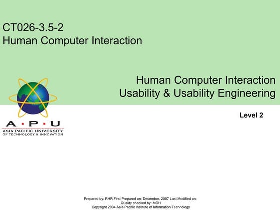 Chapter 3 principles of hci | PPT