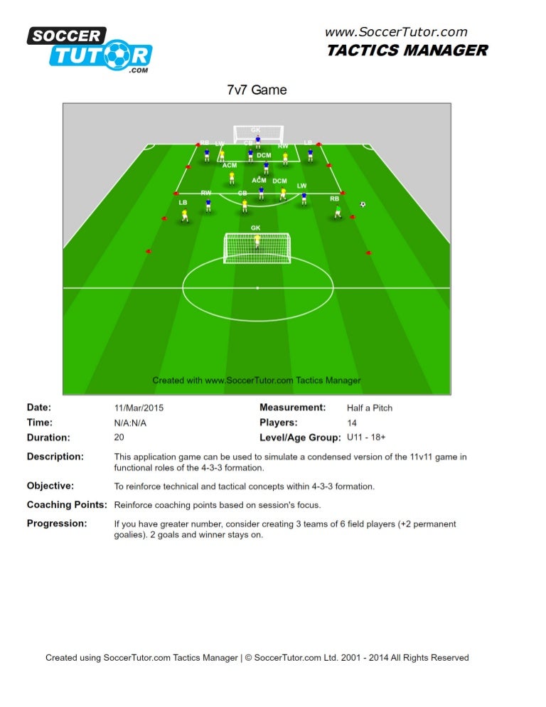 7v7 application game