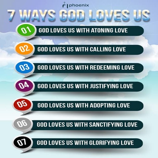 7 ways god loves us [infographic] | PPT