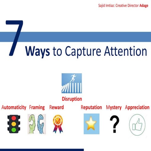 7 Ways to Capture Attention | PPT