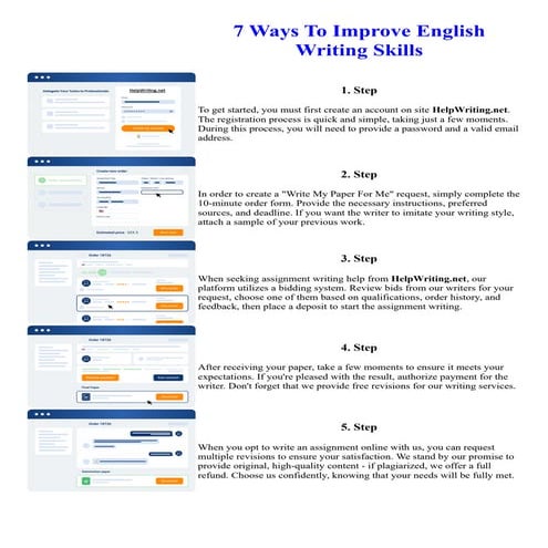 7 Ways To Improve English Writing Skills | PDF