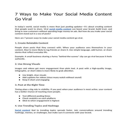 101 Viral Hook Ideas - You Never Knew You Needed | PDF