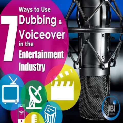 7 Ways to Use Dubbing & Voice-over in the Entertainment Industry | PDF