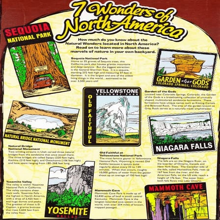 7 Wonders of North America | PDF