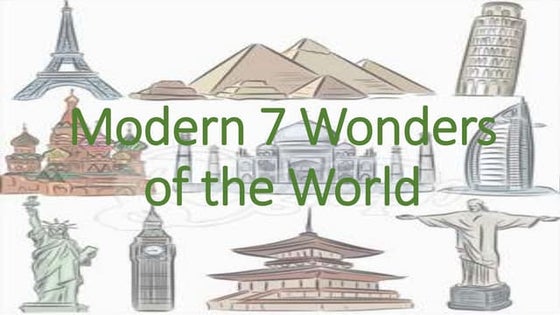 7 wonders of the world | PPSX