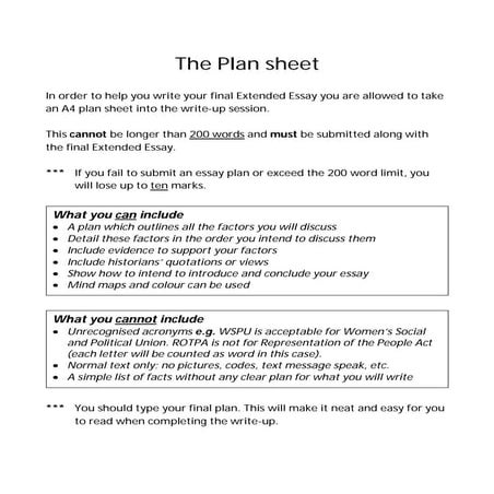 7 writing the plan | PDF