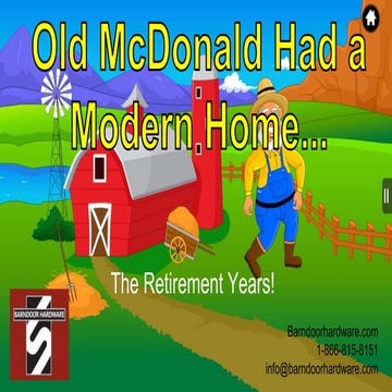 Old McDonald Had a Modern Home | PPTX
