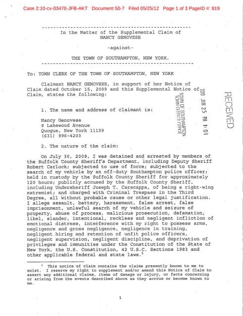 Vestcom Settlement | PDF