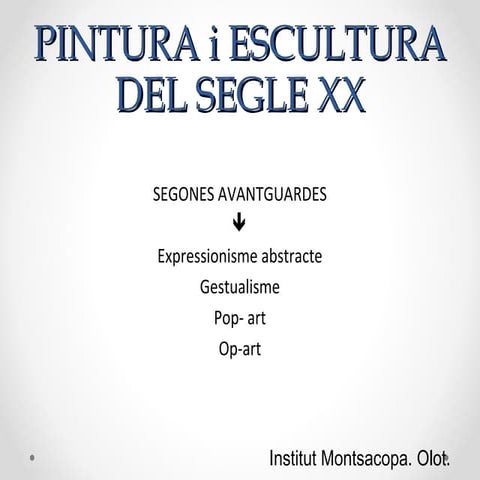 8. a. segones avantguardes | PPT