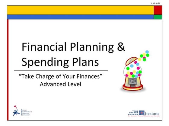 Setting Financial Goals Presentation Ppt