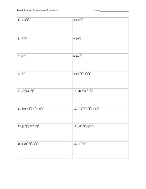 Rate of change worksheet | PDF