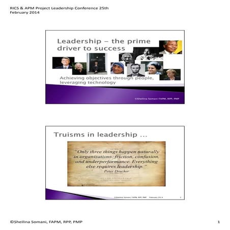 Leadership - the prime driver to success | PDF