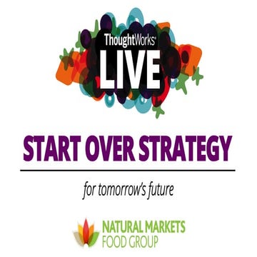 Start Over Strategy For Tomorrow's Future | PDF