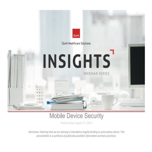 Mobile Device Security | PDF