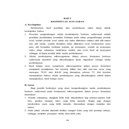 kesimpulan | PDF