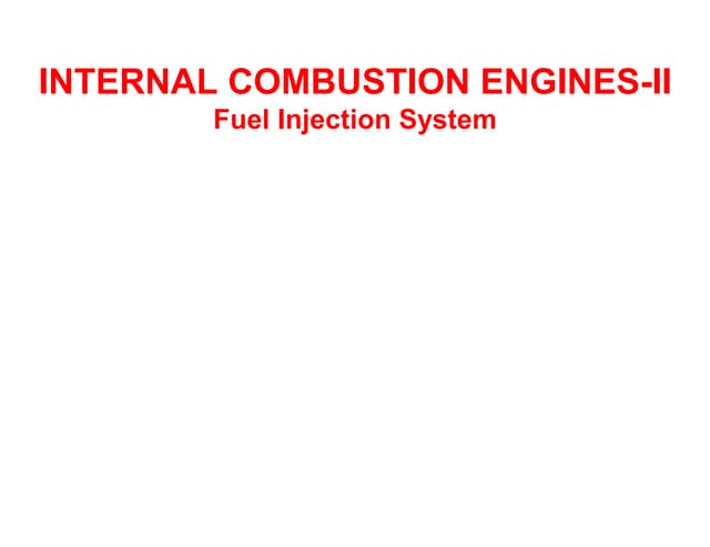 types of fuel injection system and nozzles | PDF