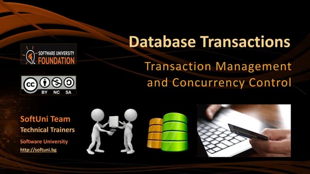 Database Transactions And Sql Server Concurrency Ppt