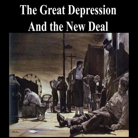 Hogan's History- Great Depression & the New Deal | PPT