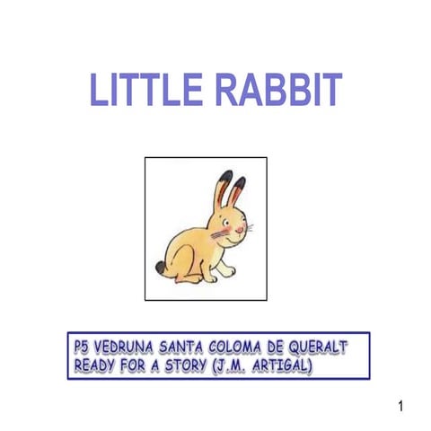 Little rabbit | PPTX