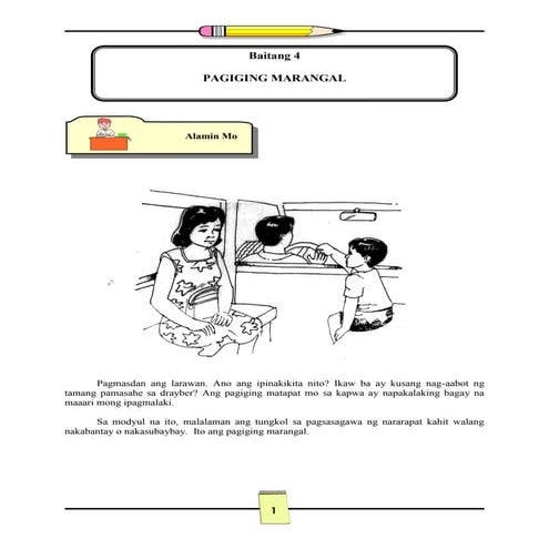 8. pagiging marangal new | PDF