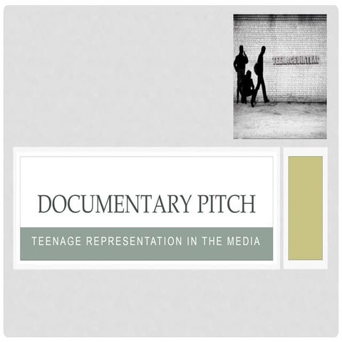 8.documentary pitch | PPT