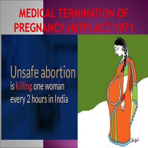 8. medical termination of pregnancy (mtp) act,1971 gp2 | PPT