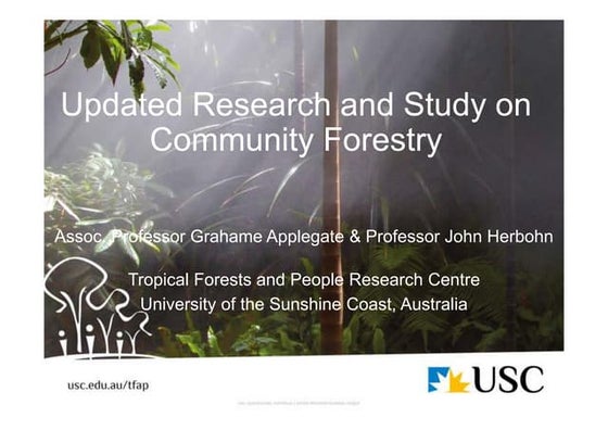 Social forestry program in the philippines | PPTX | Agriculture ...