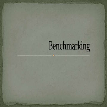 Benchmarking Basic.pdf