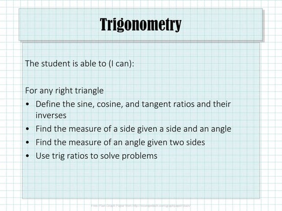Trigonometric Ratios | PPT