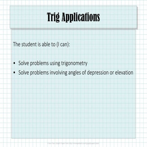 8 4 Trig Applications Ppt