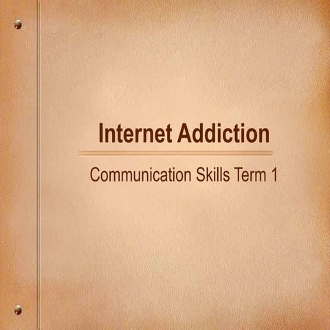 8.1 Internet Addiction Leaflet | PPT | Internet | Computing