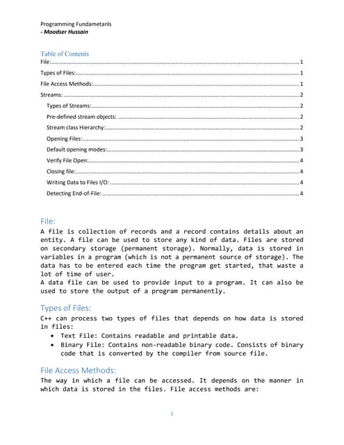 File Handling in CPP Programming Language.pptx File Handling in CPP Programming Language.pptx
