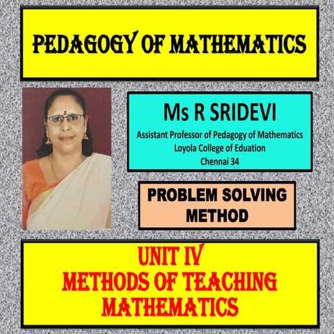 8. problem solving method | PPT