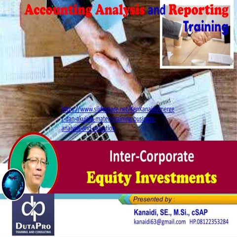 Inter-Corporate Equity Investments (Minority & Majorty Ownership ...