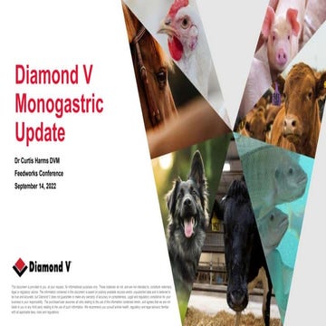 8.Closed Conversation - Diamond V Monogastric Update Feedworks_2022.pptx