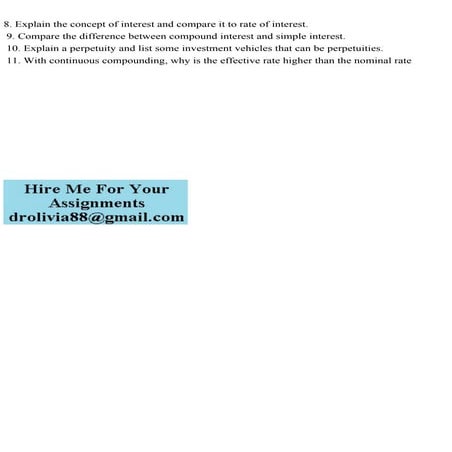 8. Explain the concept of interest and compare it to rate of interes.pdf