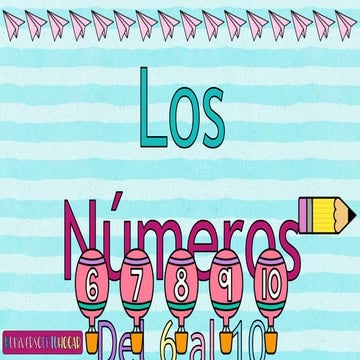 8.- UETH - Presentación - Los números - 6 al 10.pptx