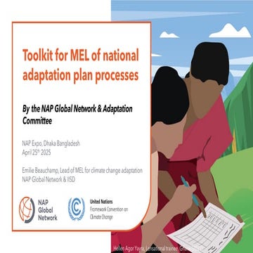 Training on NAPs: Developing and applying monitoring, evaluation and learning tools | PPT