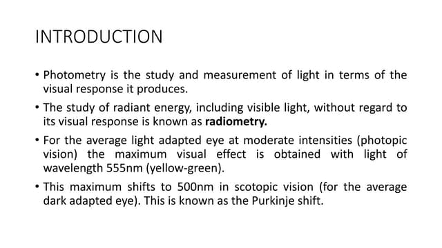 Lumens & color rendering index | PPTX