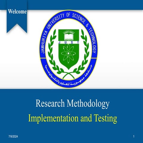 8. Implementation & Testing.pptx
