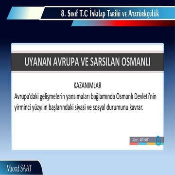 8.1.1 Uyanan Avrupa ve Sarsılan Osmanlı.ppsx