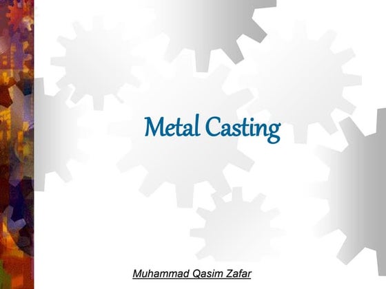 Permanent mold casting | PPT