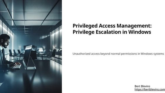Escalate Privileges in Windows: Addressing a Critical Security ...