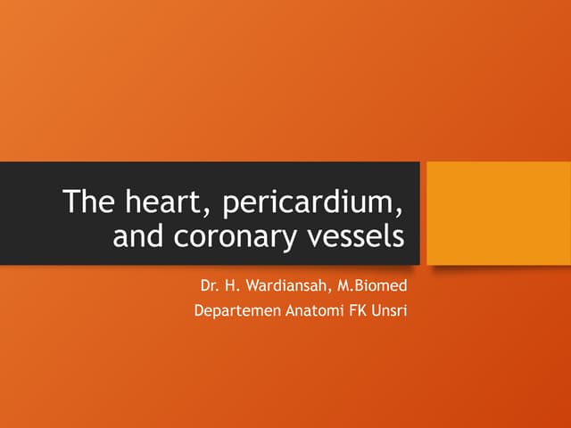 Anatomy of Pericardium | PPTX