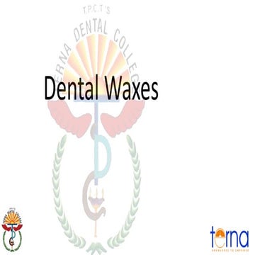 8.-Dental-Waxes and inlay waxes in dentistry.pdf