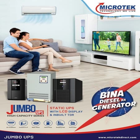 Buy Jumbo UPS in India – Microtek’s Powerful & Reliable Solutions | PDF