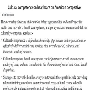 8. Cultural compentacy on healthcare on the American prespectives.pptx