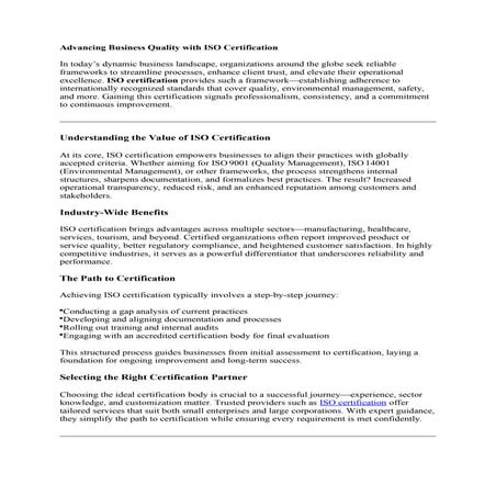 8. ISO Certification.pptiso certification | PPT